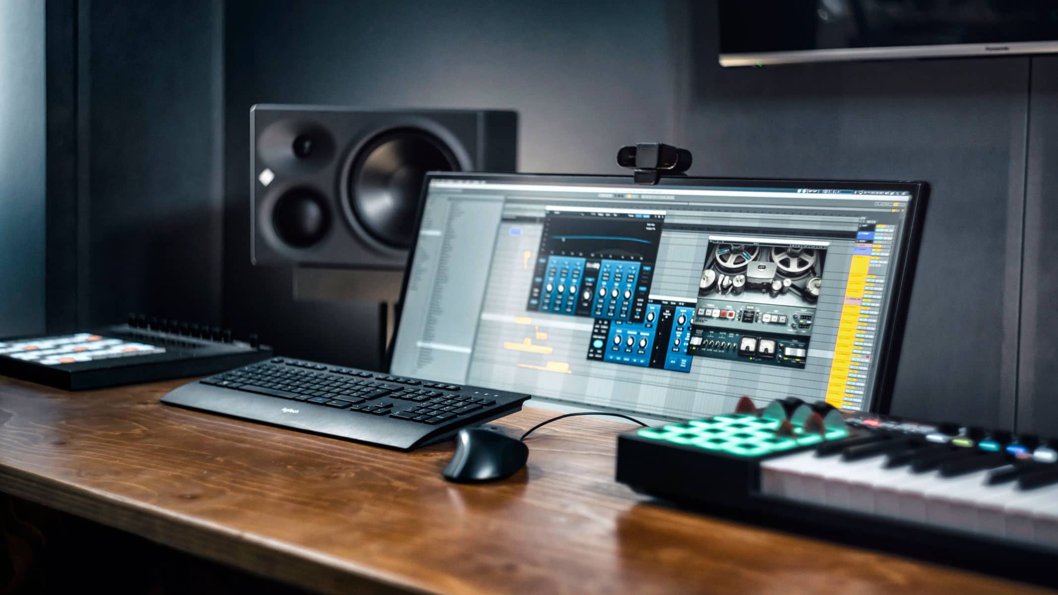 Musik- und Sprachaufnahmen im Tonstudio - GROSSE8